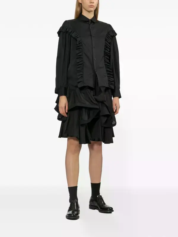 Noir Kei Ninomiya Ruffled Shirt