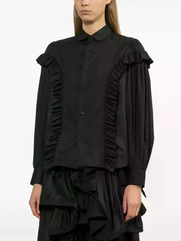 Noir Kei Ninomiya Ruffled Shirt