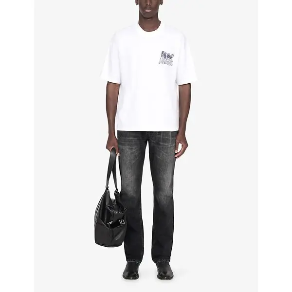 ALLSAINTS Battles Graphic-print Oversized Cotton T-shirt