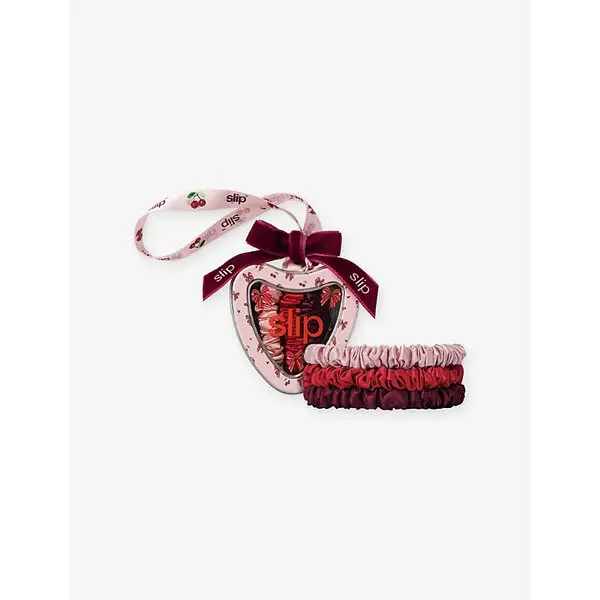 Slip Skinny Silk Scrunchies Tree Ornament