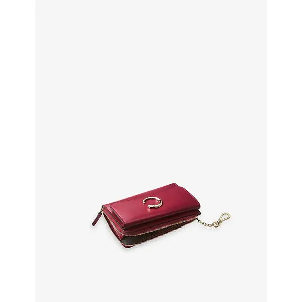 Cartier Panthère C Zip Leather Card Holder