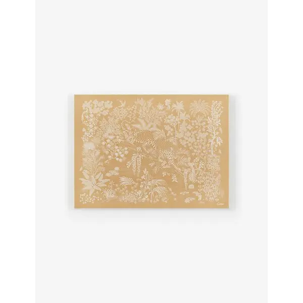 Cartier Fauna & Flora Cashmere And Silk Blanket - Beige