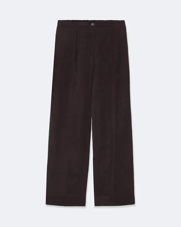 ALLSAINTS Leonie Mid-rise Satin Wide-leg Pants - Purple