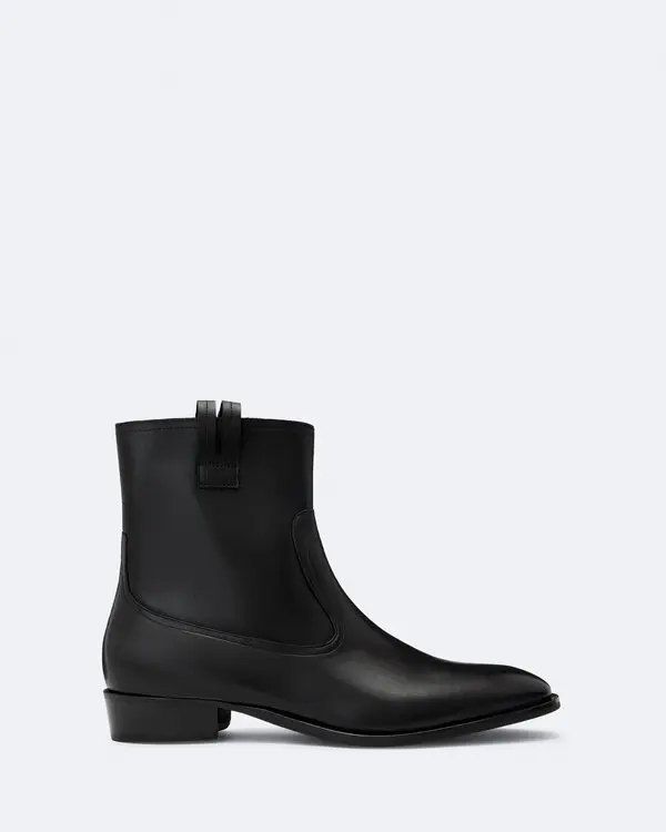 ALLSAINTS Hiro Zip-up Leather Ankle Boots