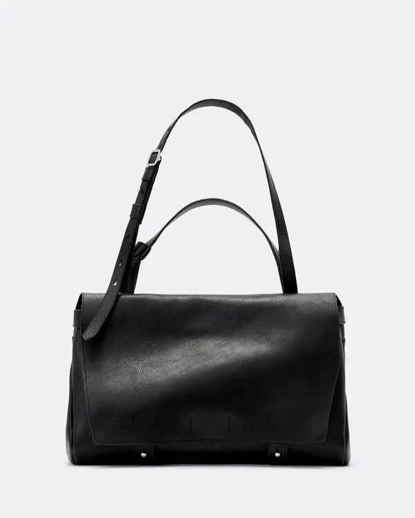 ALLSAINTS Joan Medium Leather Satchel