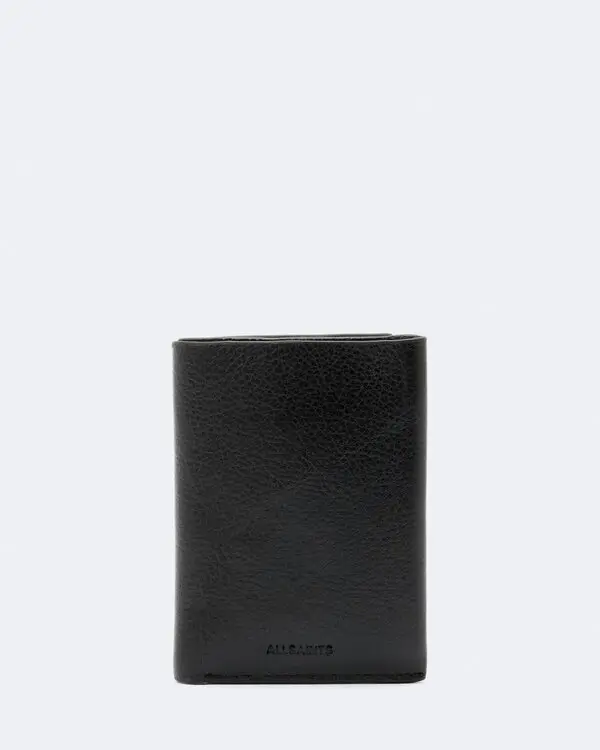 ALLSAINTS Axis Leather Bi-fold Wallet