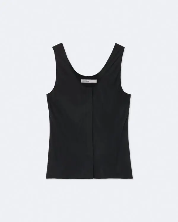 ALLSAINTS Milla Silk-blend Cami Top - Black