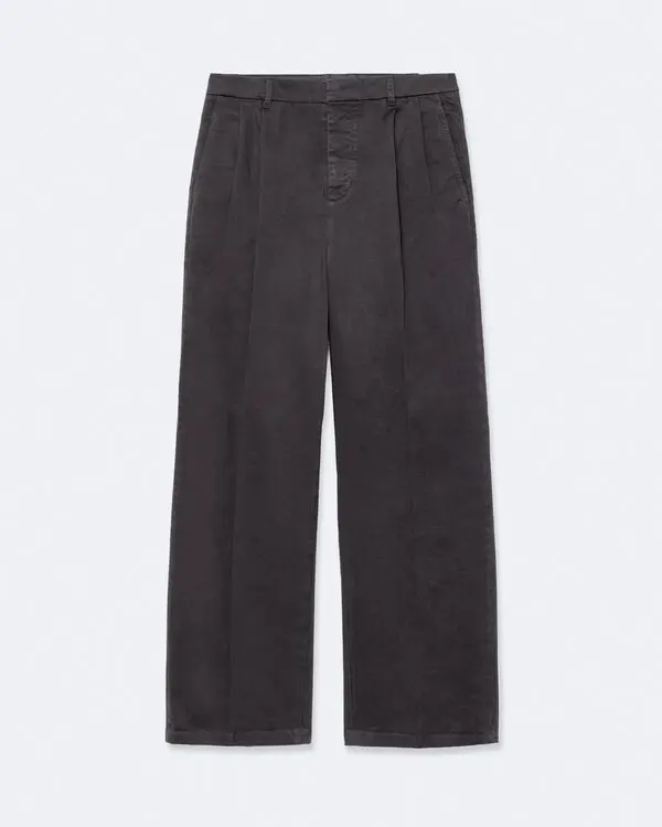 ALLSAINTS Aston Straight-fit Double-pleat Chinos - Black