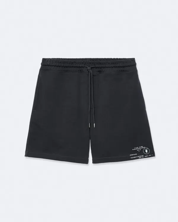 ALLSAINTS Raphy Logo Jersey Sweatshorts - Black
