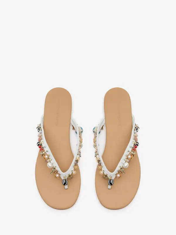 Christopher Esber Memento Charm Flip Flop