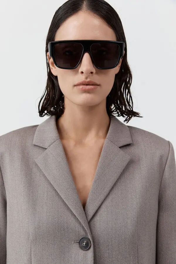 ST. AGNI Linea Oversized Sunglasses