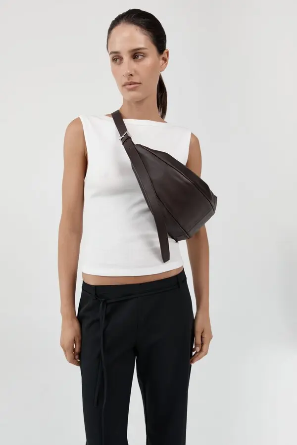ST. AGNI Adjustable Slim Crescent Bag