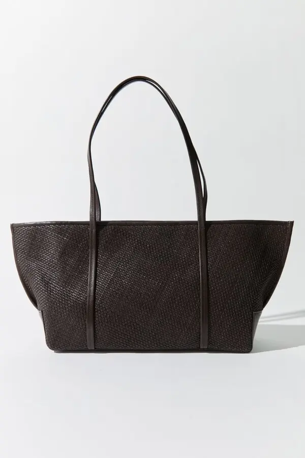 ST. AGNI Woven Bateau Tote