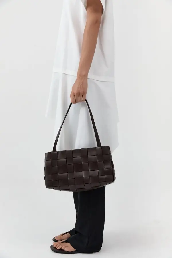 ST. AGNI Herno Quilted Fringed Gilet