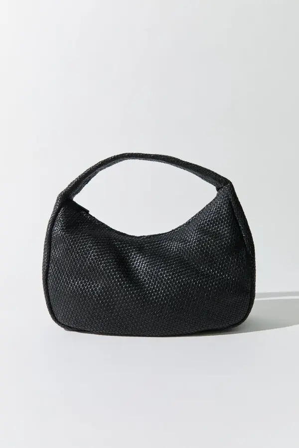 ST. AGNI Woven Large Bon Bon Bag
