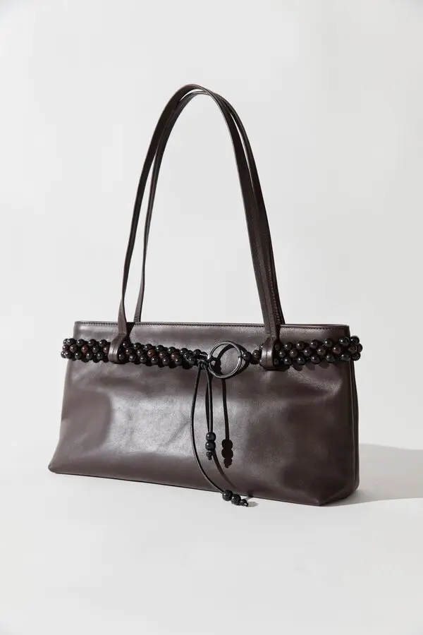 ST. AGNI Bead Belt Detail Bag