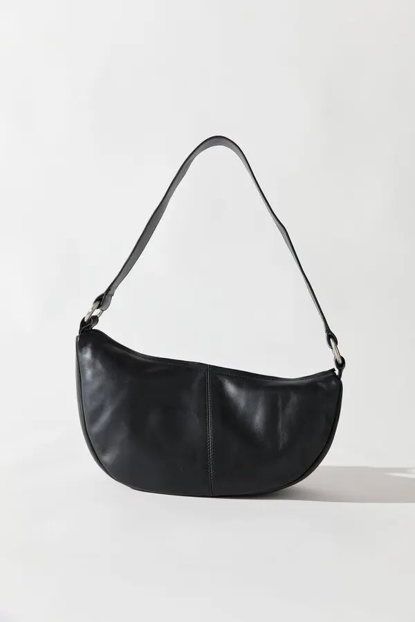 ST. AGNI Utility Crescent Bag - Black