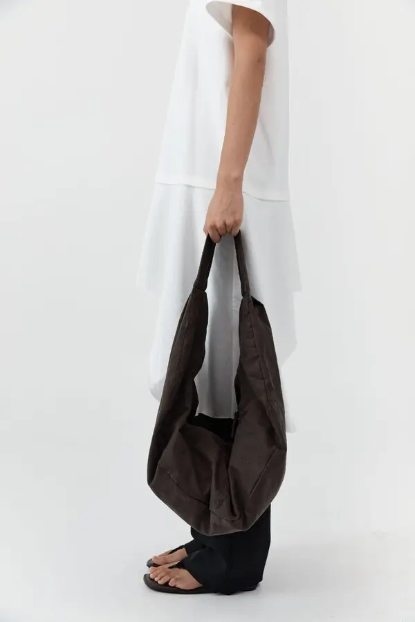 ST. AGNI Canvas Large Crossbody Bag