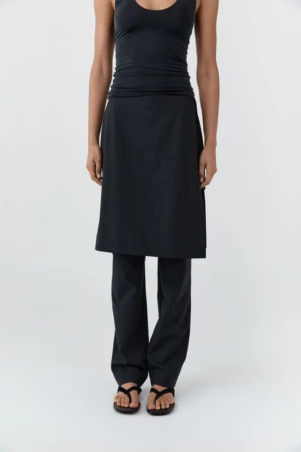 ST. AGNI Wool Sarong Pants
