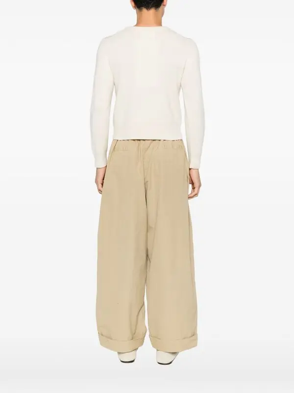 Extreme Cashmere Crewneck Cashmere Sweater - White