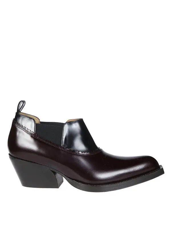 Marni Leather Ankle Boots
