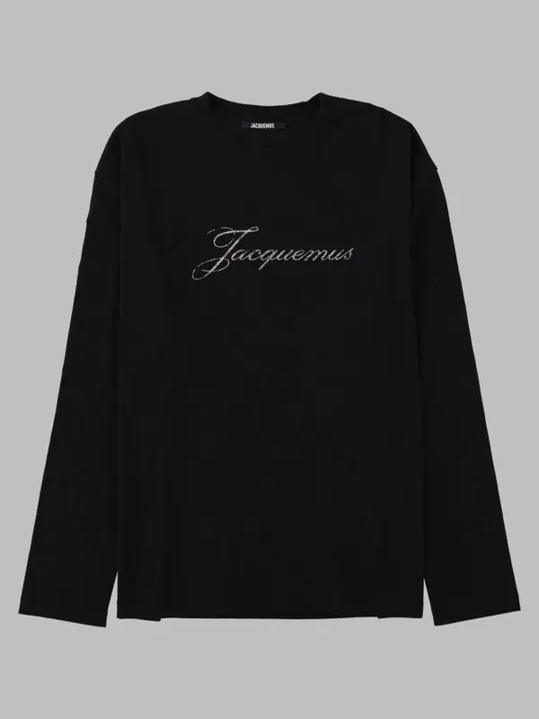 Jacquemus Organic Cotton T-shirt - Black