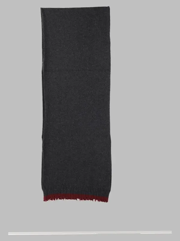 UMA WANG 100% Cashmere Scarf - Charcoal