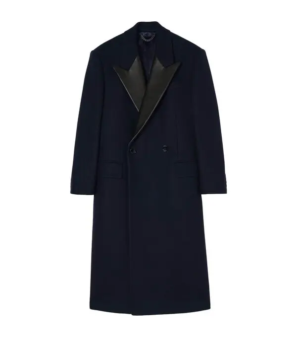 Burberry Wool Crathorne Tuxedo Coat