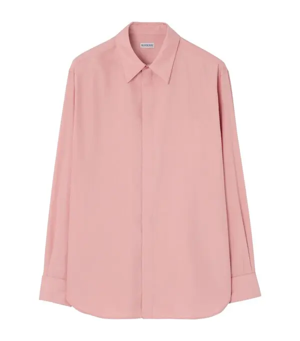 Burberry Silk Relaxed Shirt