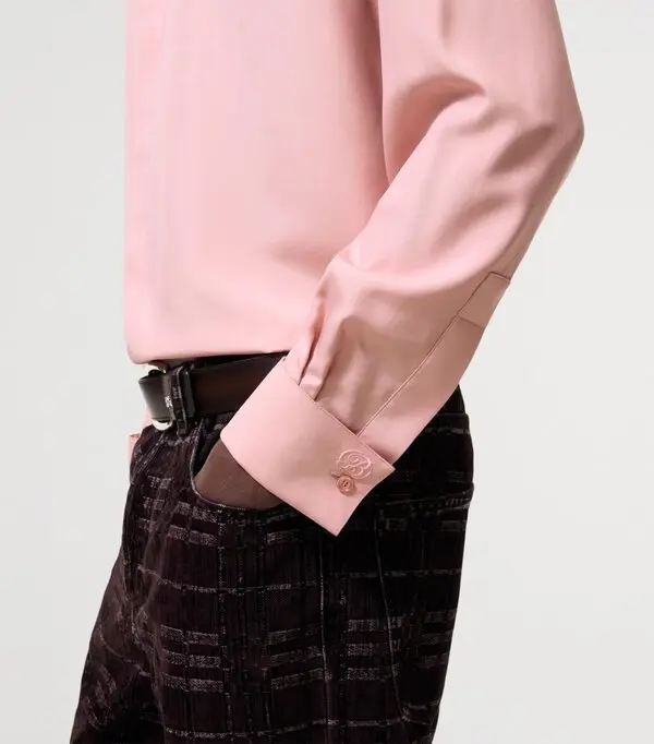 Burberry Silk Relaxed Shirt