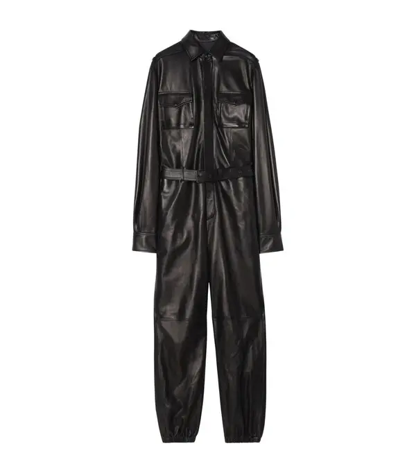 Burberry Leather Jumpsuit
