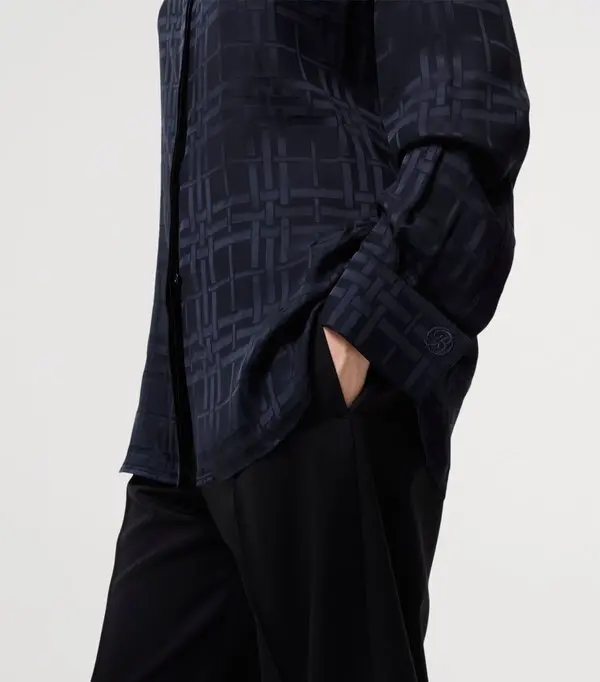 Burberry Silk Check Shirt