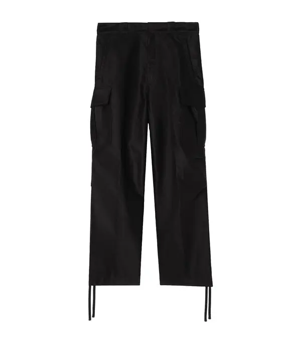 Burberry Cotton Sateen Cargo Trousers