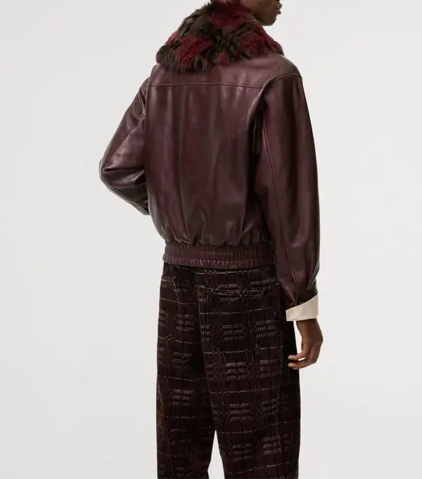 Burberry Leather Latchford Jacket