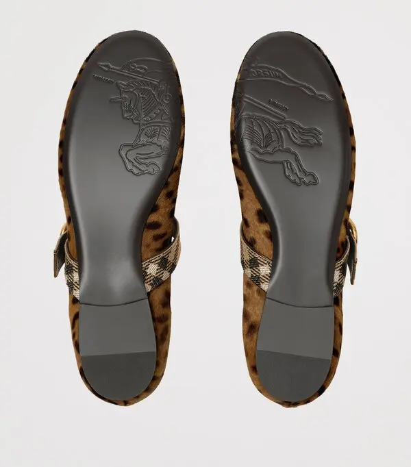 Burberry Leopard Print Robin Ballet Flats