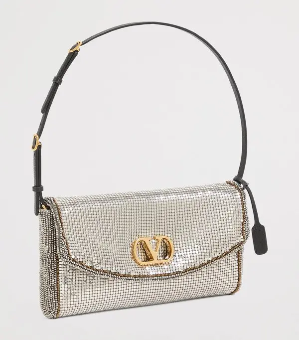 Valentino Garavani Chainmail Devain Shoulder Bag