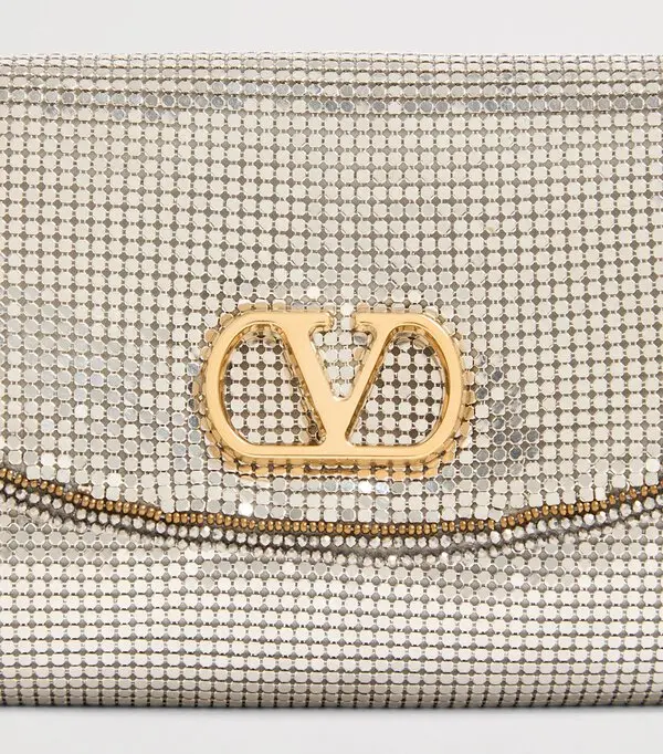 Valentino Garavani Chainmail Devain Shoulder Bag