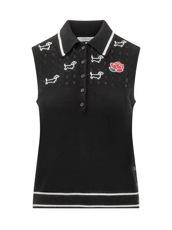 Thom Browne Logo Polo For The Modern Wardrobe