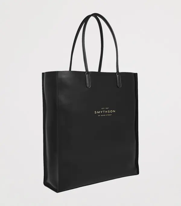 Smythson Mini Leather Kingly Tote Bag