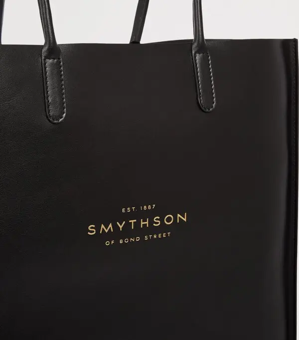 Smythson Mini Leather Kingly Tote Bag