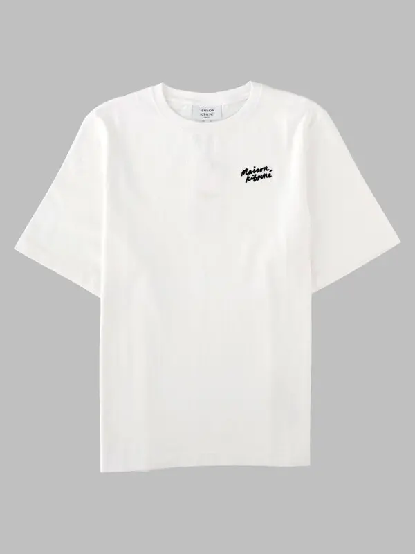 Maison Kitsuné Organic Cotton T-shirt One-piece - White