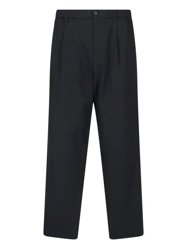 MASSIMO OSTI STUDIO Wide-leg Wool Trousers