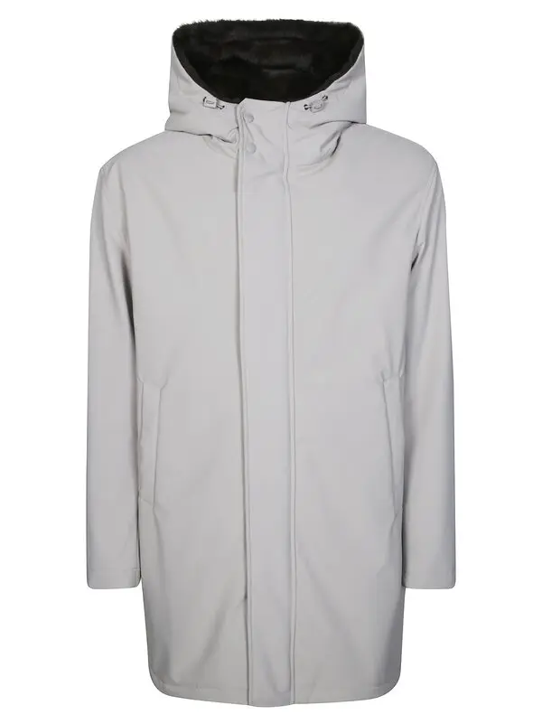 Herno Style Keystone Parka Jacket With Quilted Interior