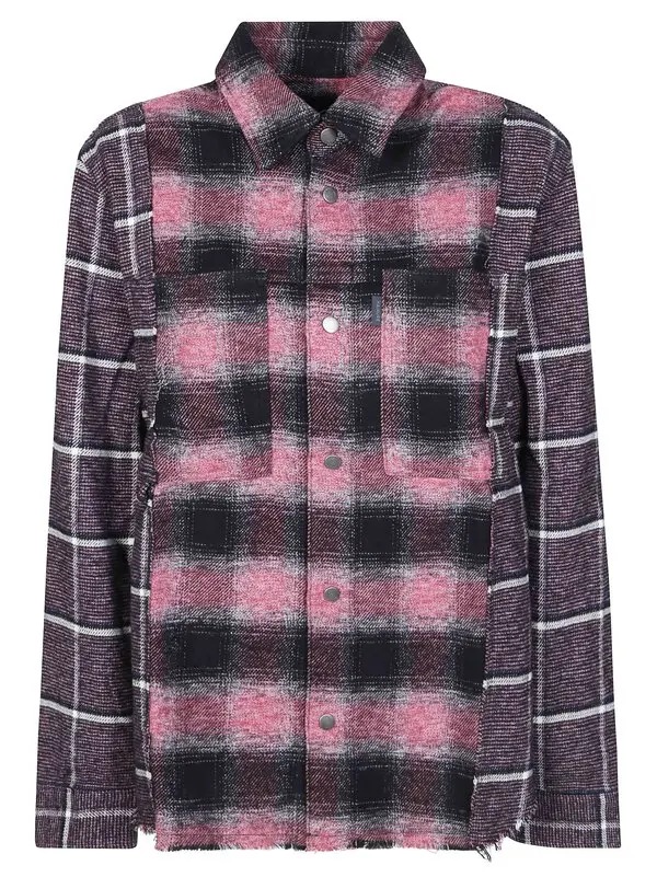 HAIKURE Double-check Chewy Over-shirt - Nero