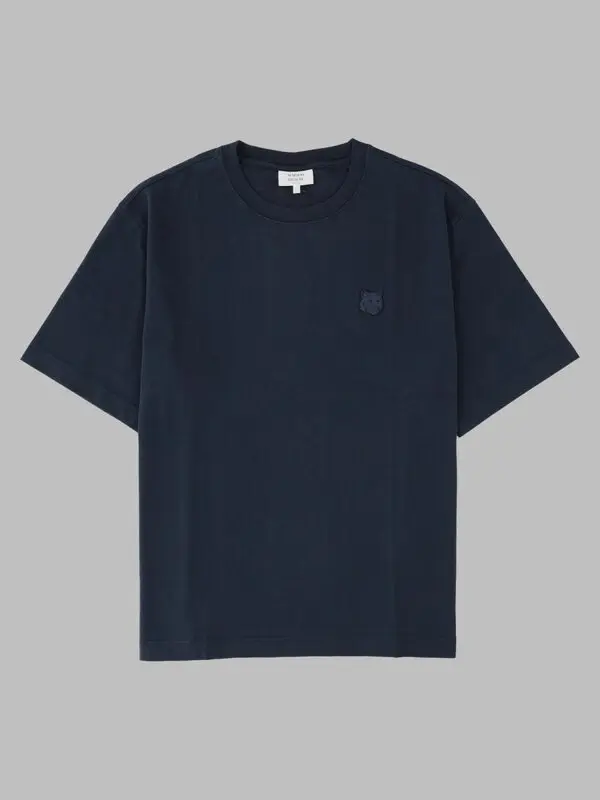 Maison Kitsuné Organic Cotton Monoensemble T-shirt - Blue
