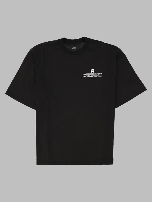 Amiri Ample Cotton Jersey T-shirt, Made In Italy