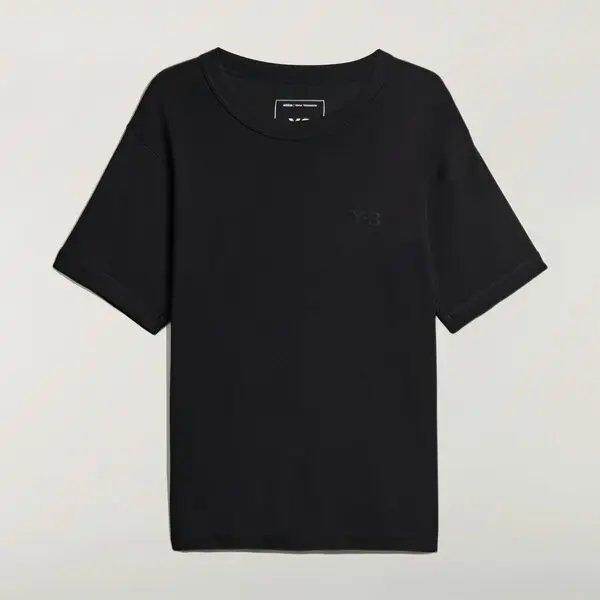 Y3 Slim Fit Tee For - Black