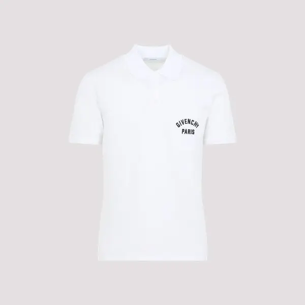 Givenchy Front Pocket Mini Polo For - White