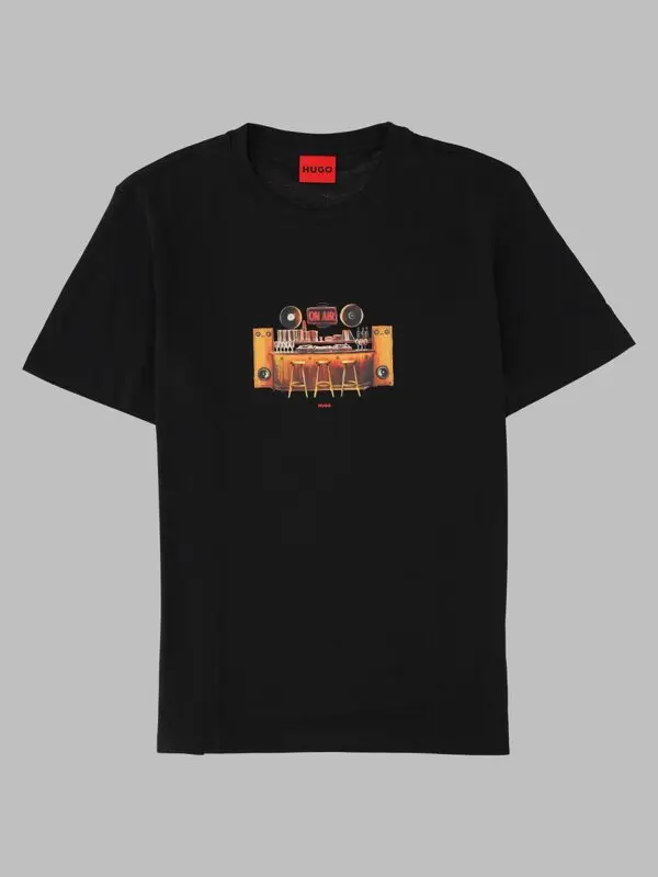 Hugo 100% Cotton T-shirt - Black