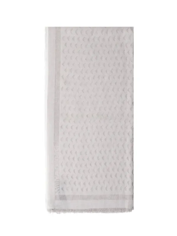 Emporio Armani Foulard-inspired Square Scarf - Grigio